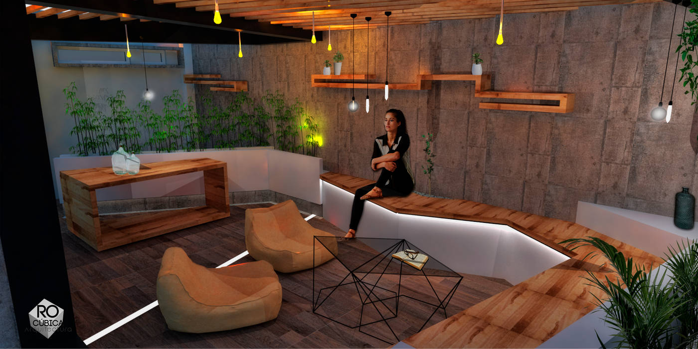 Render interior noche | homify