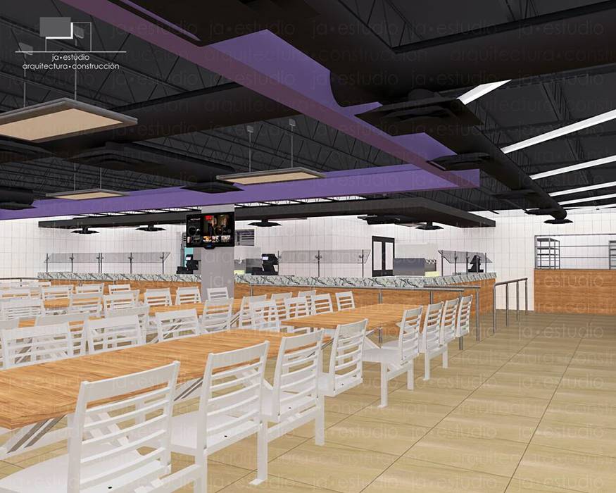 Proyecto cafetería. nave industrial. ja estudio arquitectónico en ...
