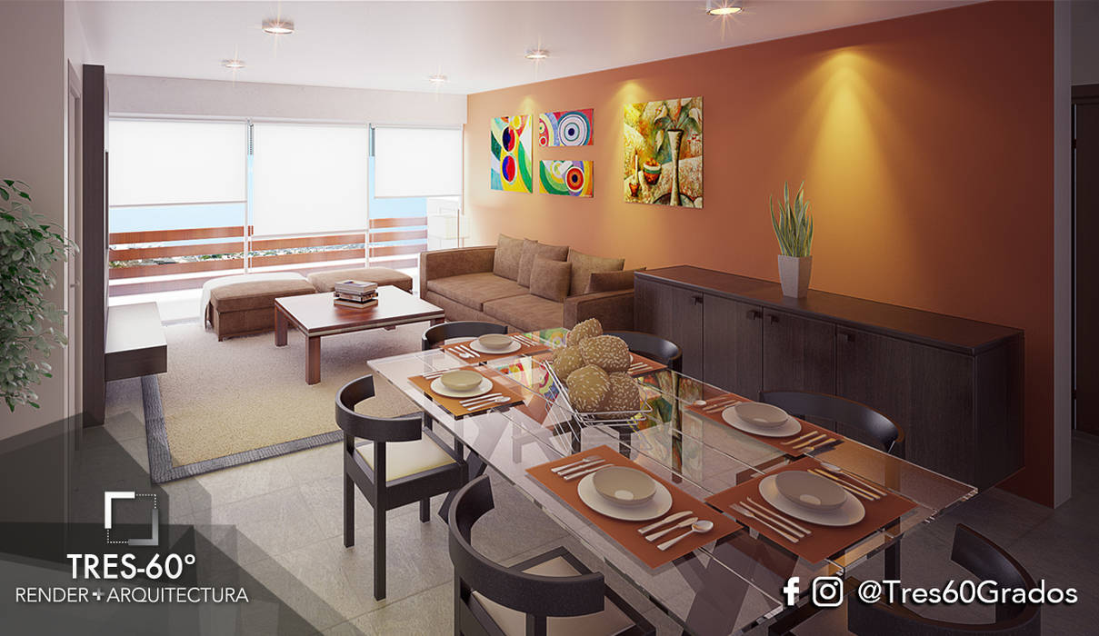 Interior departamento tipo | homify