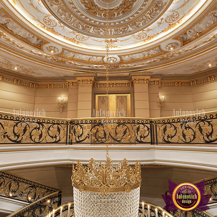 Extreme luxurious hall interior design, luxury antonovich design | homify