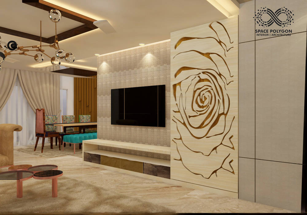 Tv wall panelling | homify