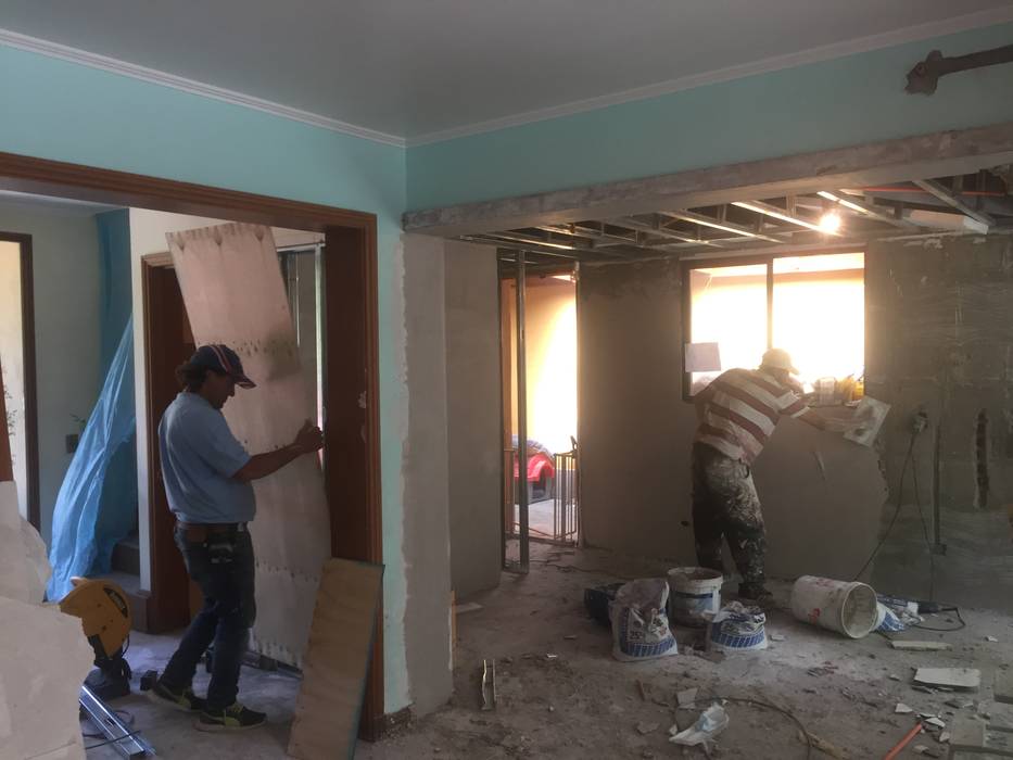 Apertura de muros y terminación vanos, empaste | homify