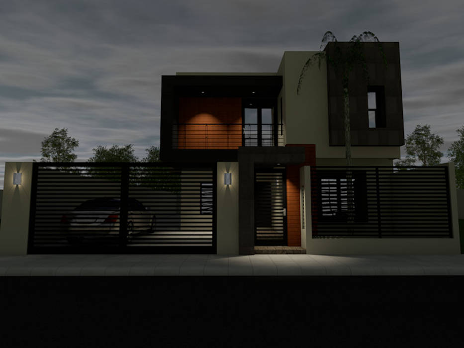 Fachada noche | homify