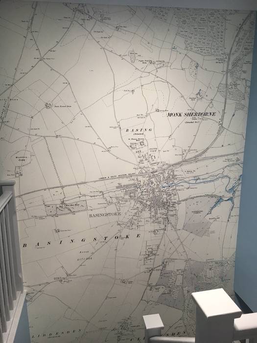 Historic ordnance survey map wallpaper, redcliffe imaging ltd | homify