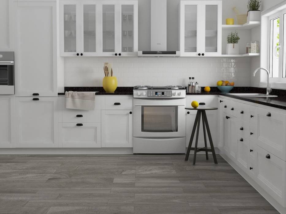 Cocina con madera cerámica interceramic mx cocinas clásicas cerámico ...