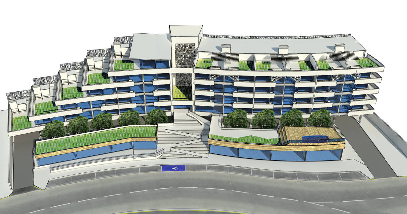 Fachada longitudinal | homify