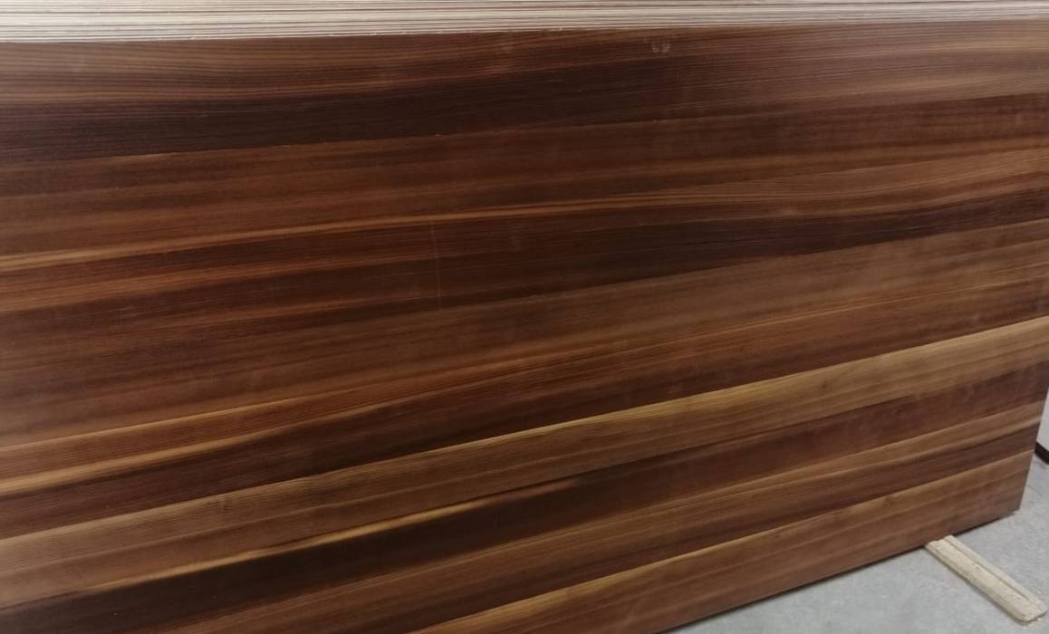 Mdf enchapado con chapas ahumadas. | homify