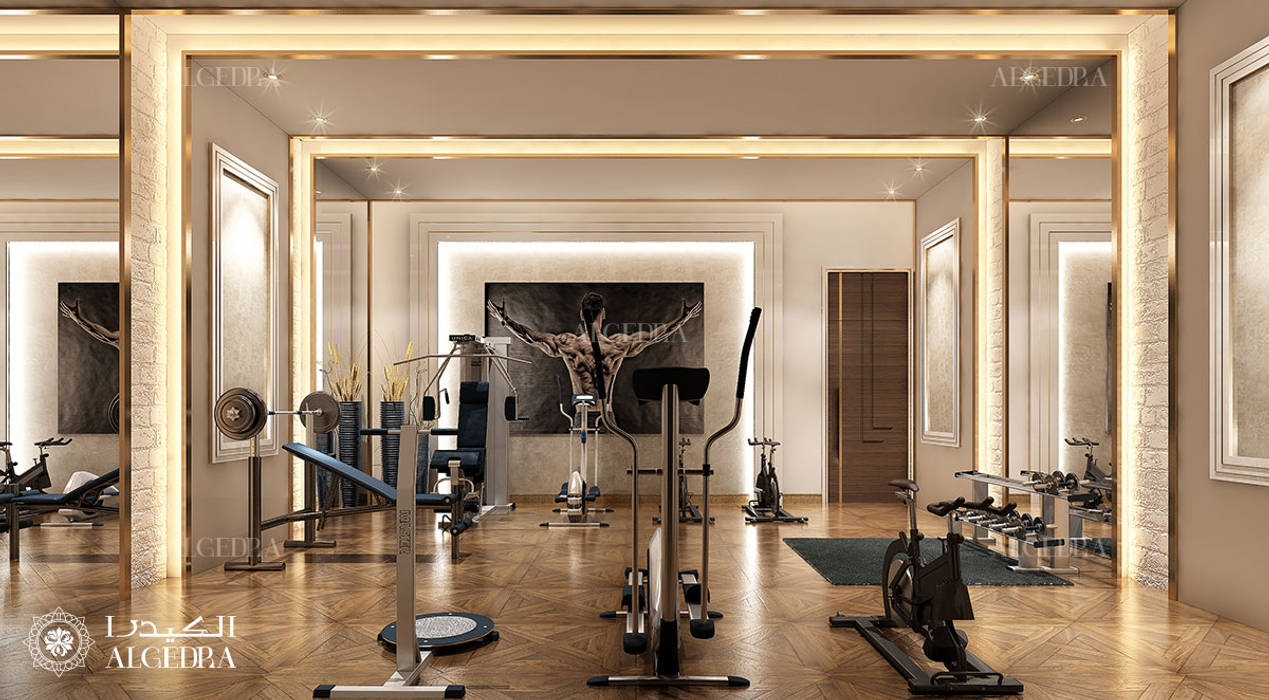 Modern gym interior design, algedra interior design | homify