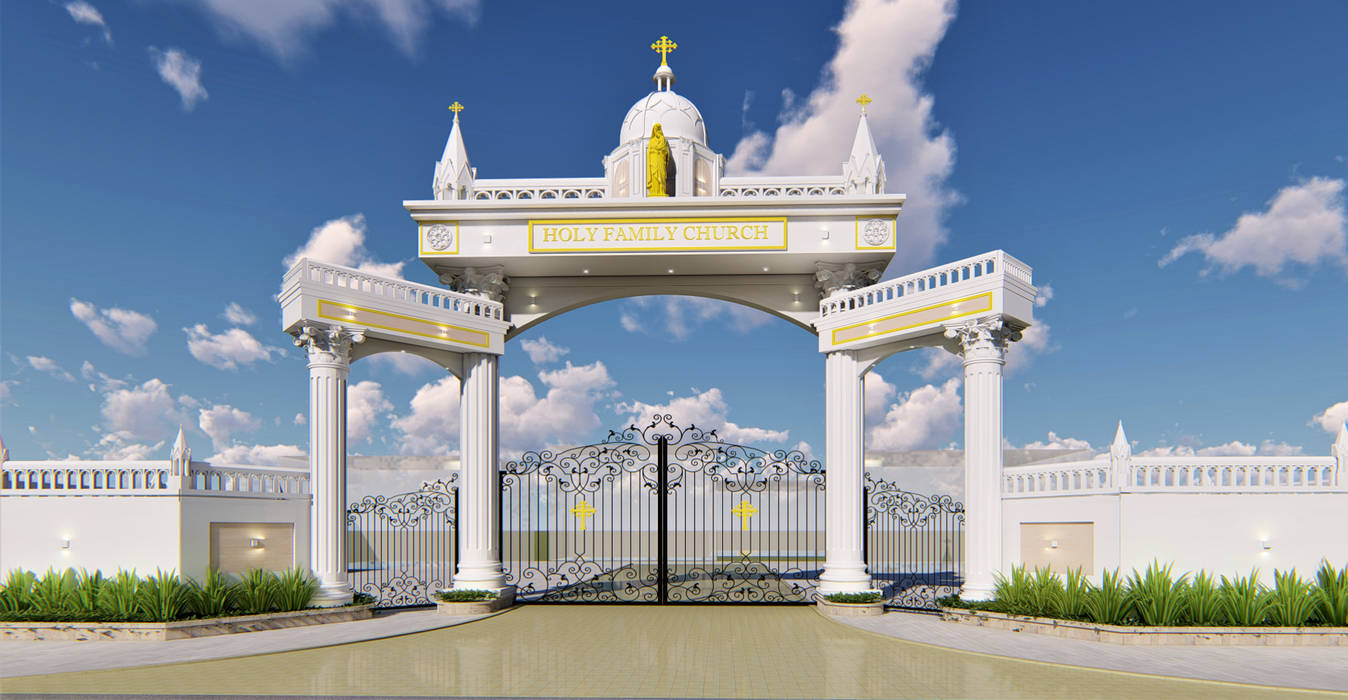 Church entrance arch design | homify