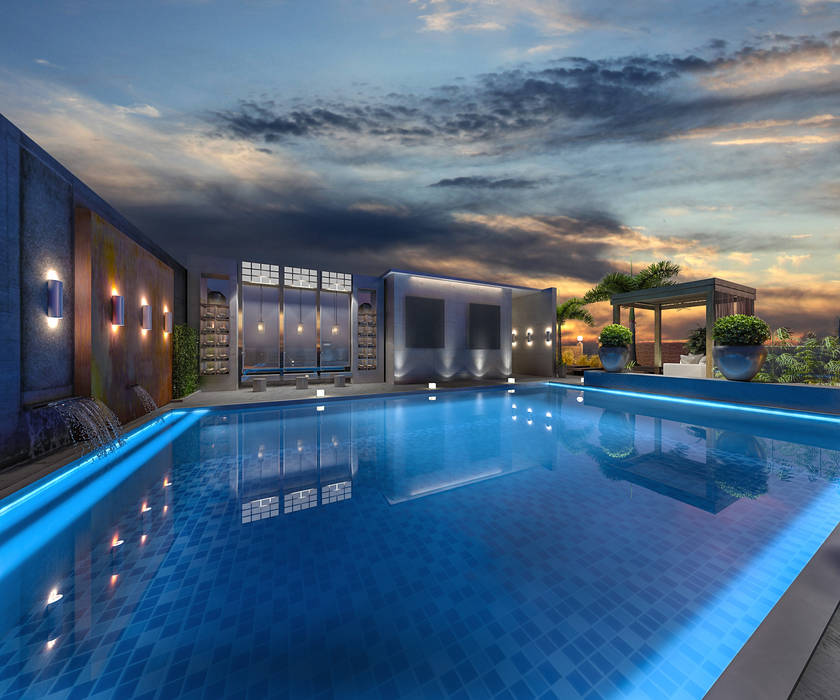 Rooftop infinity poolrooftop | homify