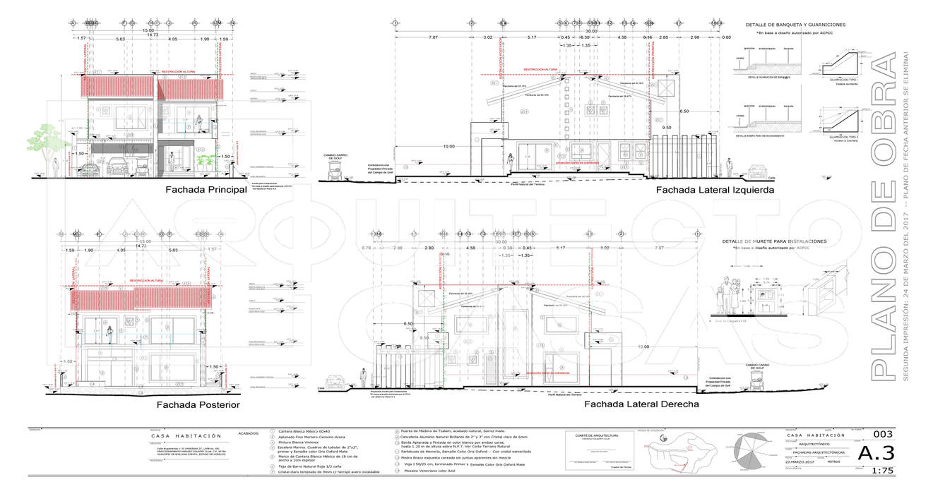 Plano fachadas | homify