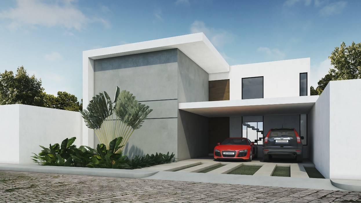 Modelo c: fachada | homify