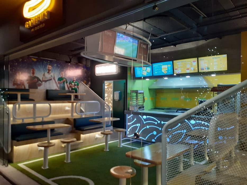 Diseño de locales de comida rapida diseño de islas y locales pequeños ...