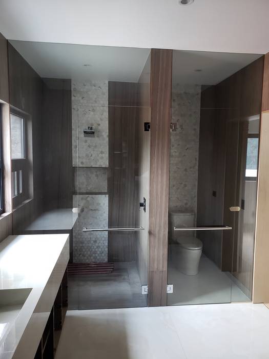 Cancel de baño en regadera y wc | homify