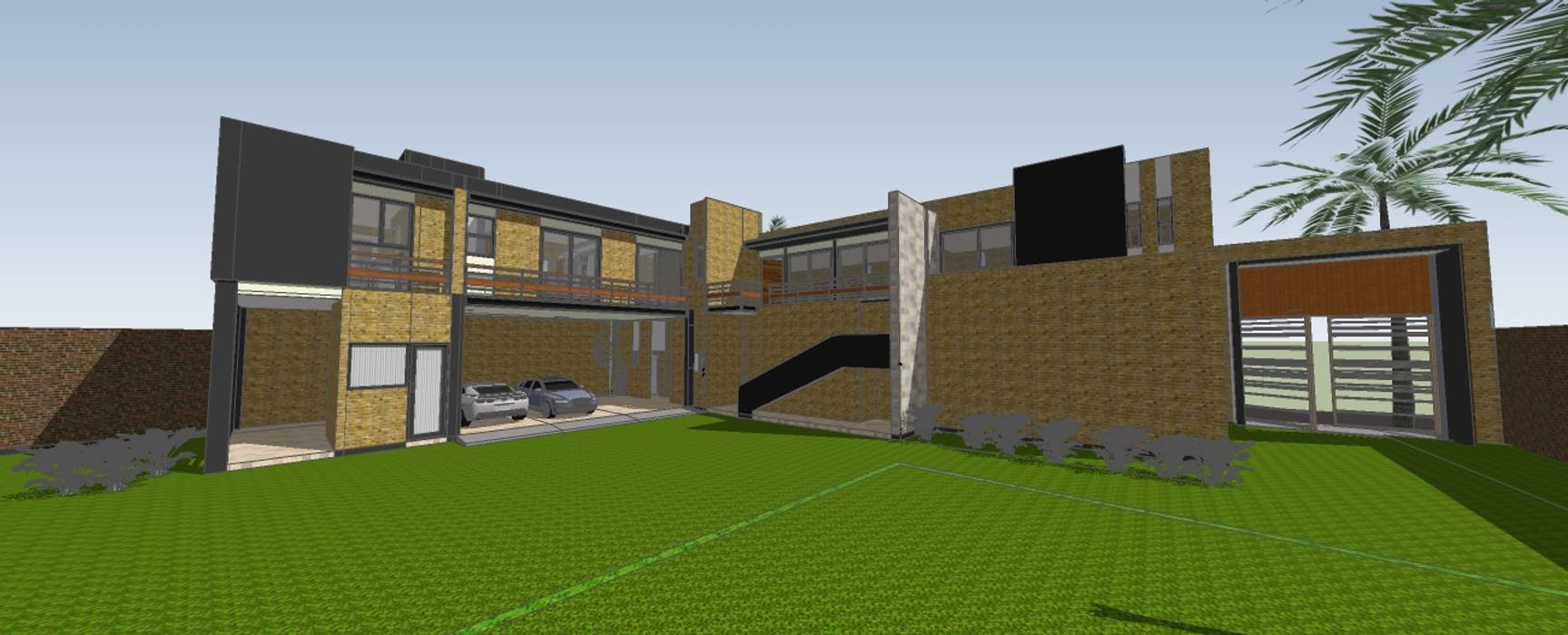 Proyecto casa habitacion y locales comerciales, avanza arquitectos | homify
