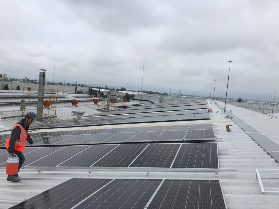 Paneles solares parque industrial del valle de aguascalientes ...