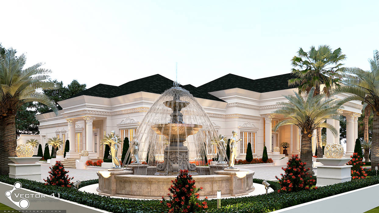 Desain rumah konsep klasik, pt. vector 41 | homify