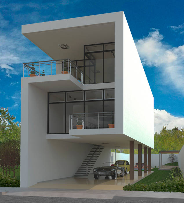 Visualización 3d proyecto residencial. | homify