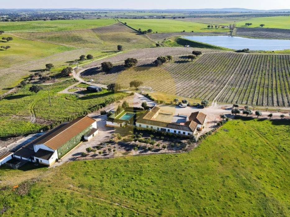 Herdade T5 De 180 Hectares Em Fronteira Portalegre C Vinha Alentejo