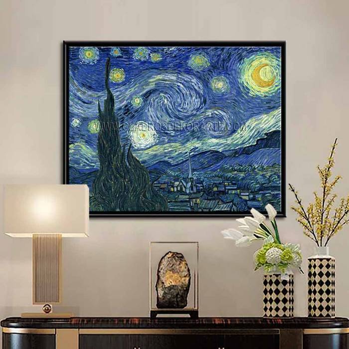 Cuadro decorativo la noche estrellada | homify