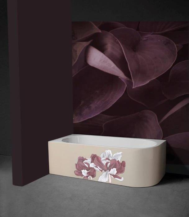 Design vasca da bagno decorato: il protagonista della casa per i ...