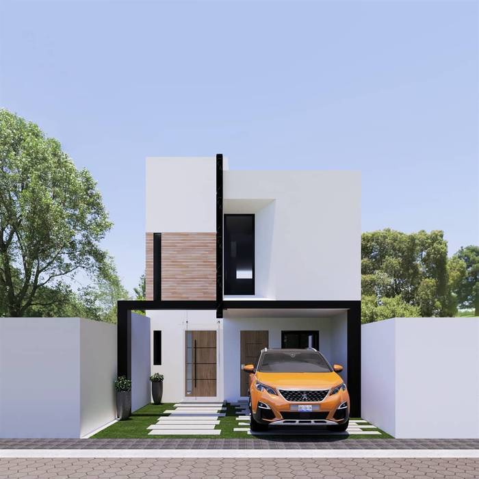 Proyecto casa quinta fachada | homify