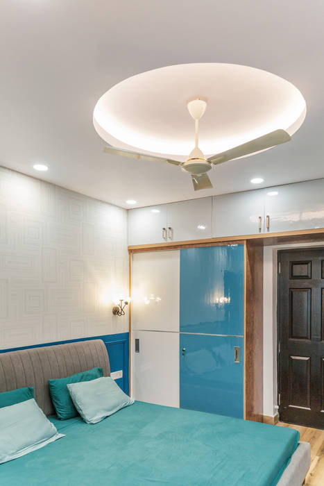 Bedroom, bedroom interior, designer wardrobe, sliding wardrobes, false ...