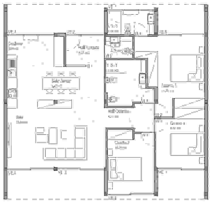 Estudo Modular tipo T3 | homify