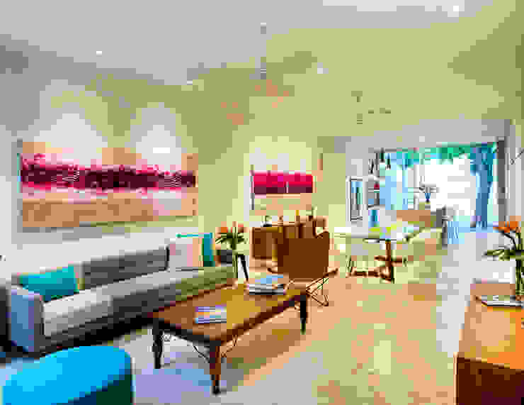 Azul aqua en paredes y decoración de interiores | homify | homify