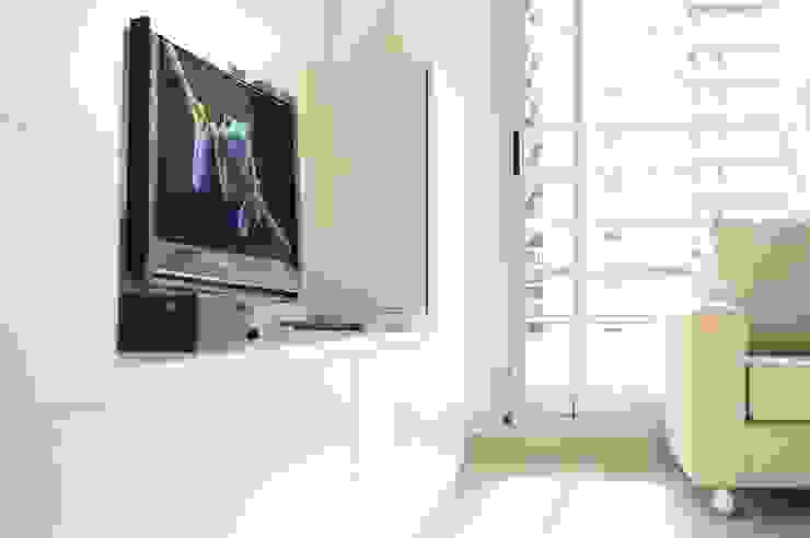 9 Formas geniales de tener una tele en el living... ¡Y que se vea linda ...