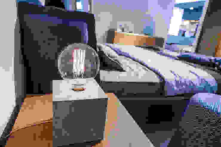 Lampa betonowa EDISON CUBE, profesjonalista: I LIKE BETON | homify