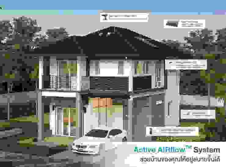 บ้านระบายอากาศ อยู่อย่างไรก็ไม่ร้อน เพราะ Active AIRflow™ System | homify