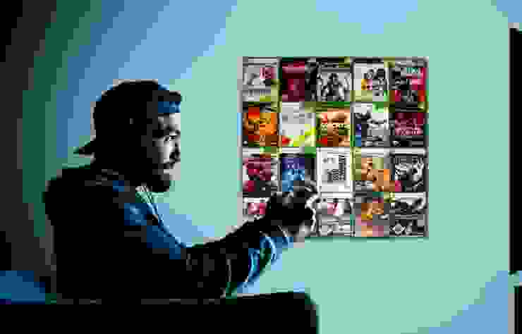 Wandregale für Xbox, Wii und PlayStation Konsolenspiele | homify