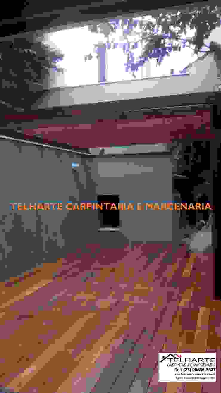 PERGOLADO E DECK EM MADEIRA COM DEGRAU MÓVEL | homify