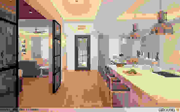 12 ideas of Indian kitchens with open dining plan | homify