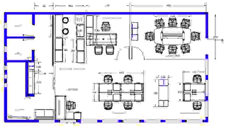 Diseño de mobiliario de oficinas en Polanco, Ciudad de México | homify