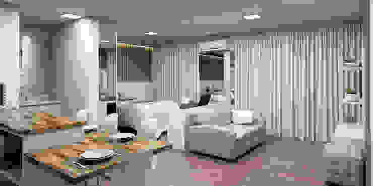 Projeto de decoração online para studio moderno | homify