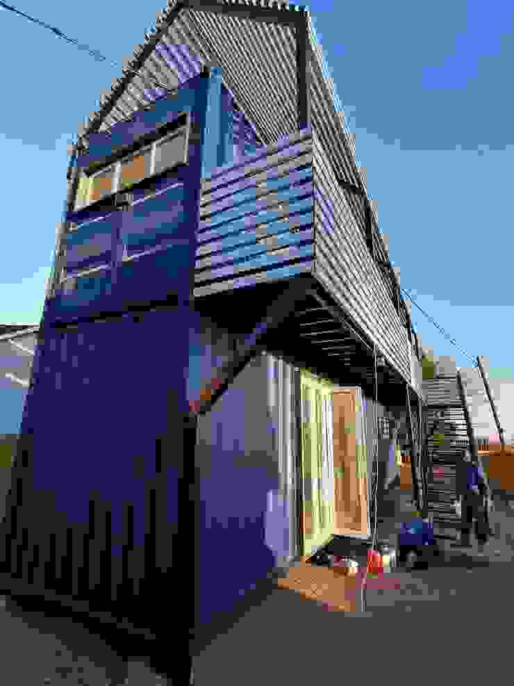 The double-storey container design by A4AC Architects | homify