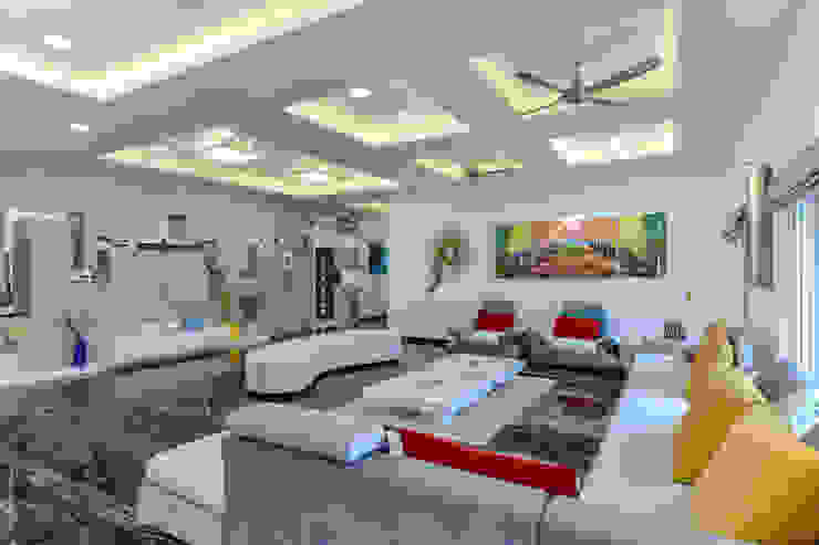 Contemporary Interiors and Accent Colours Make this Karnataka Home ...