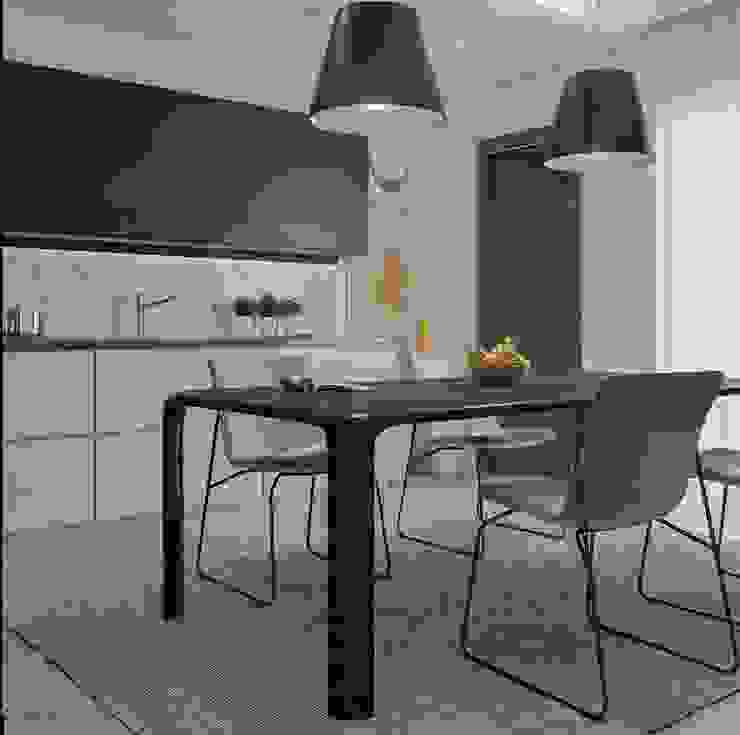 Progettazione e Render 3D di Cucina, Soggiorno e Living | homify