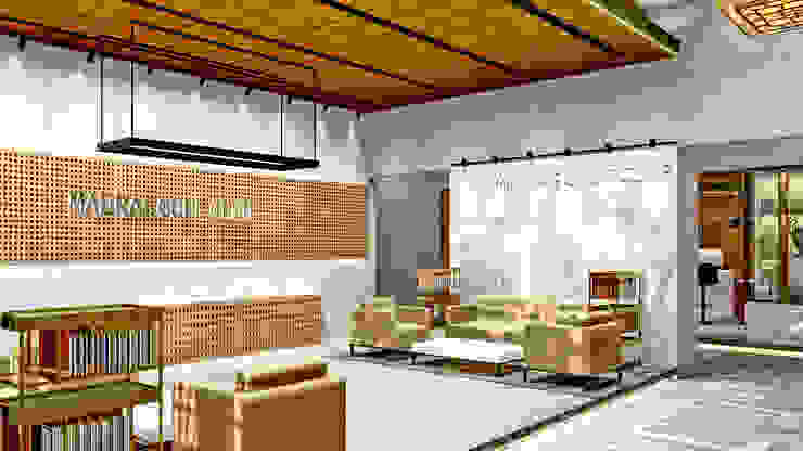 The Luxurious Design of the Golf Club Lounge by the Chennai Designers ...