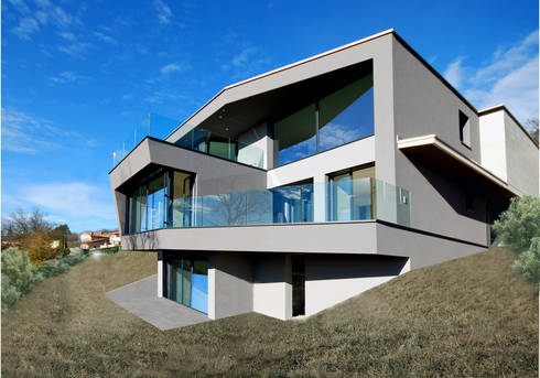 PAS Casa a gradoni di Studio d'architettura Casali Sagl | homify