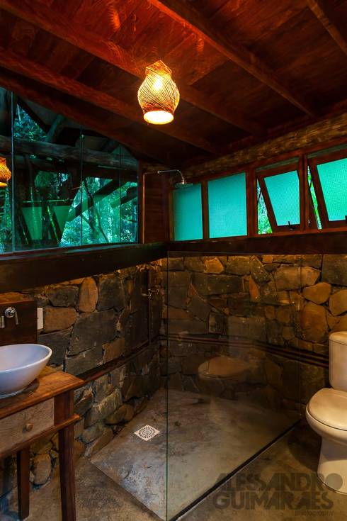 Banheiro rústico: mais de 40 ideias para você se inspirar neste estilo