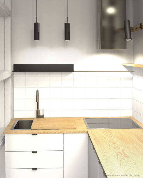 Miniküche von studio jan homann | homify