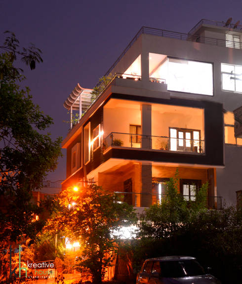 Independent Houses in India by KREATIVE HOUSE | homify