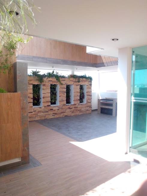 Una terraza en la azotea ¡perfecta!