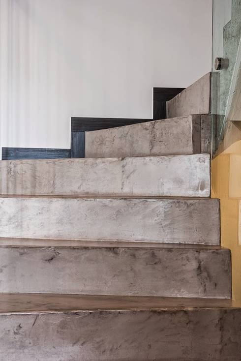 Microcemento en escaleras de Topciment Microcemento | homify