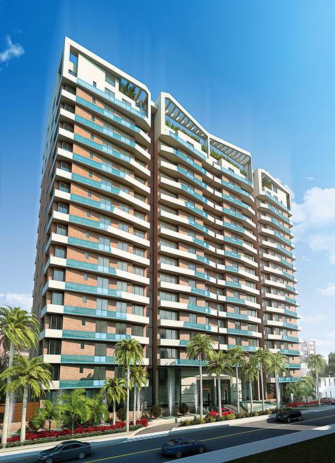 Diseño de torres de condominios en Ciudad de México