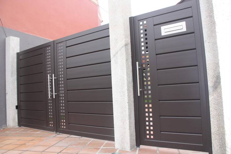 9 Portones para una fachada discreta y con estilo