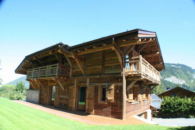 Une maison de montagne moderne pour toute la famille